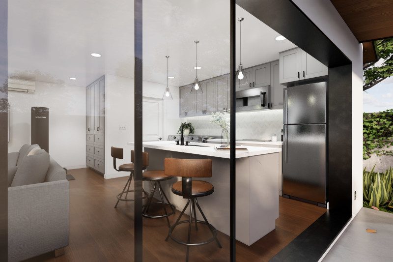 Modern Garage Conversion Plan