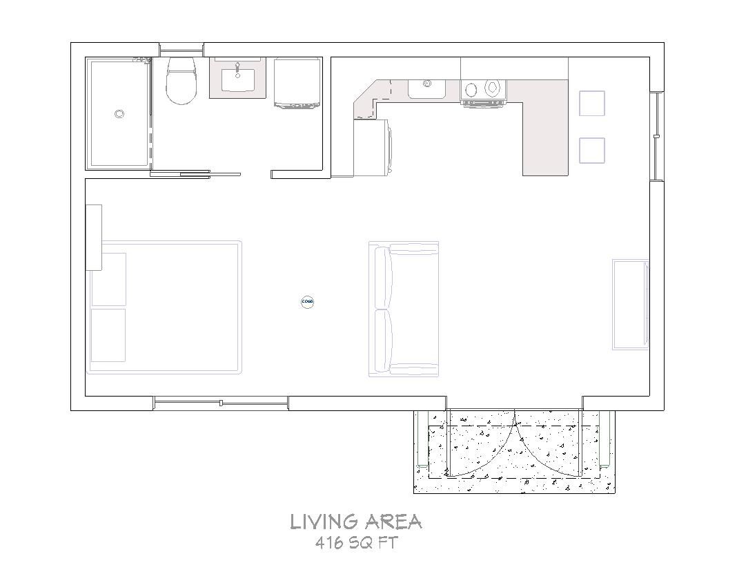 Guest House Plans One Bedroom Building An ADU — Meldrum Design